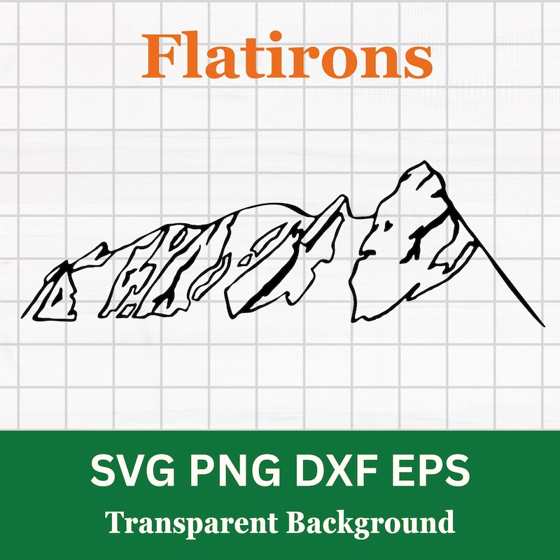 Boulder Flatirons - Etsy