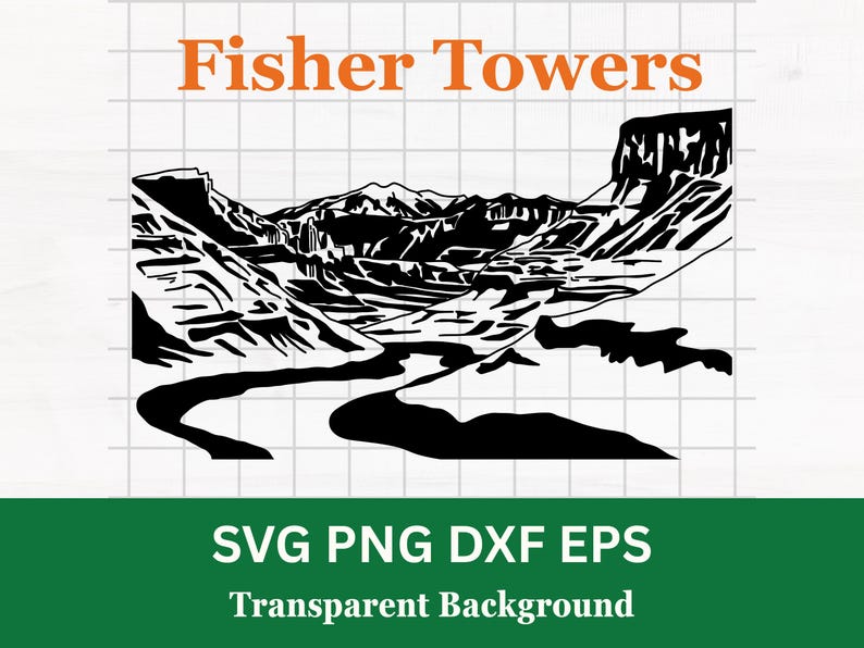 Fisher Towers Colorado River and La Sal Mountains Moab Utah Silhouette ...