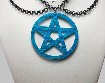 Blue Pentagram | Etsy