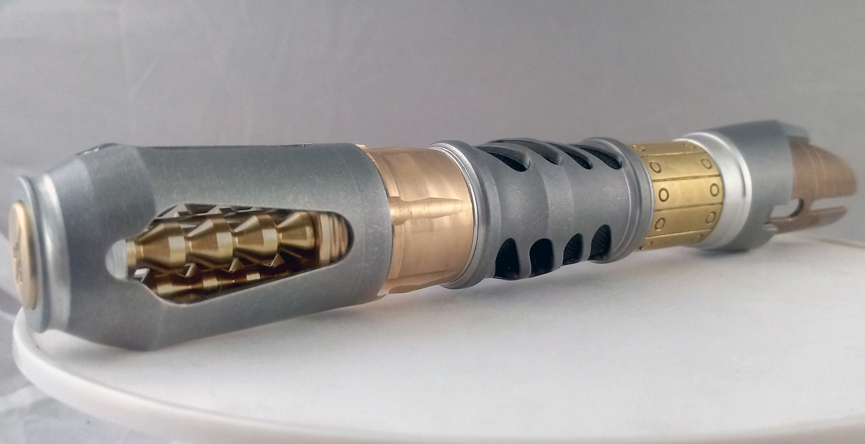 Steampunk nuclear Flashlight - Etsy