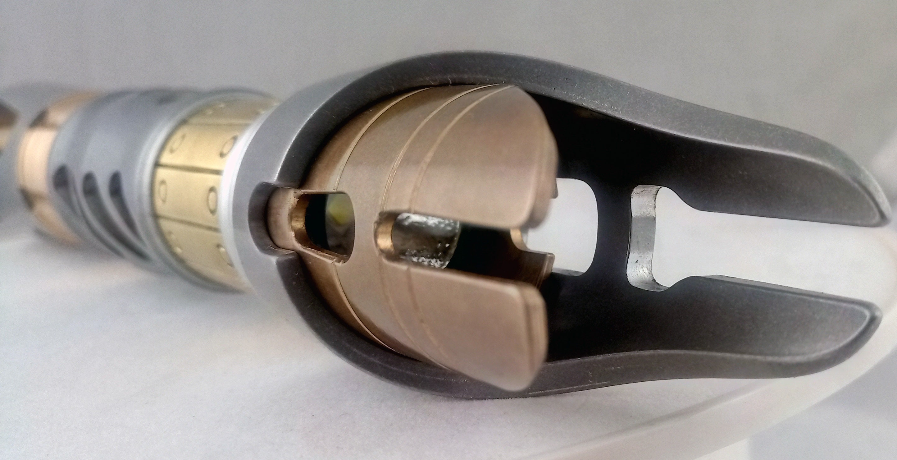 Steampunk nuclear Flashlight - Etsy