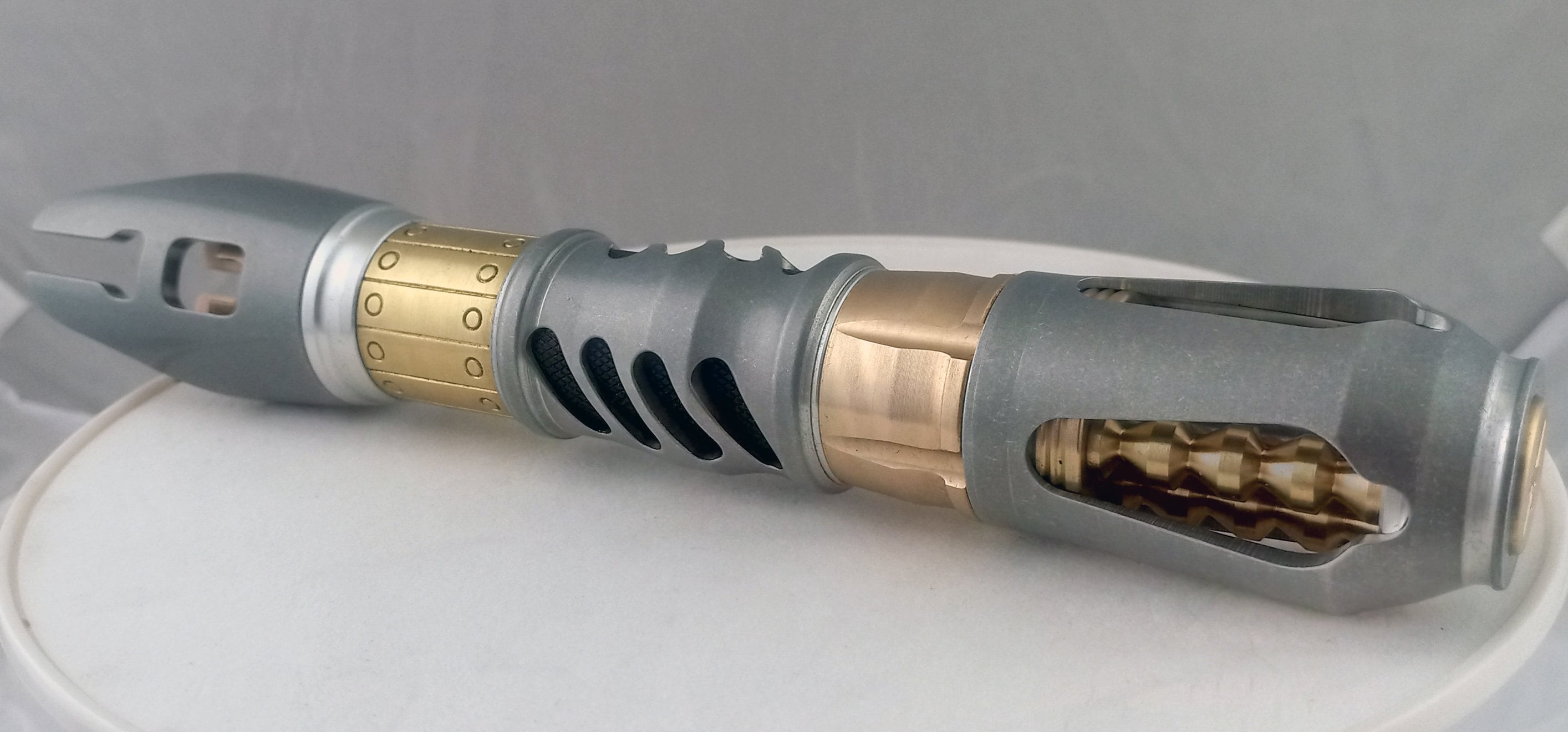 Steampunk nuclear Flashlight - Etsy