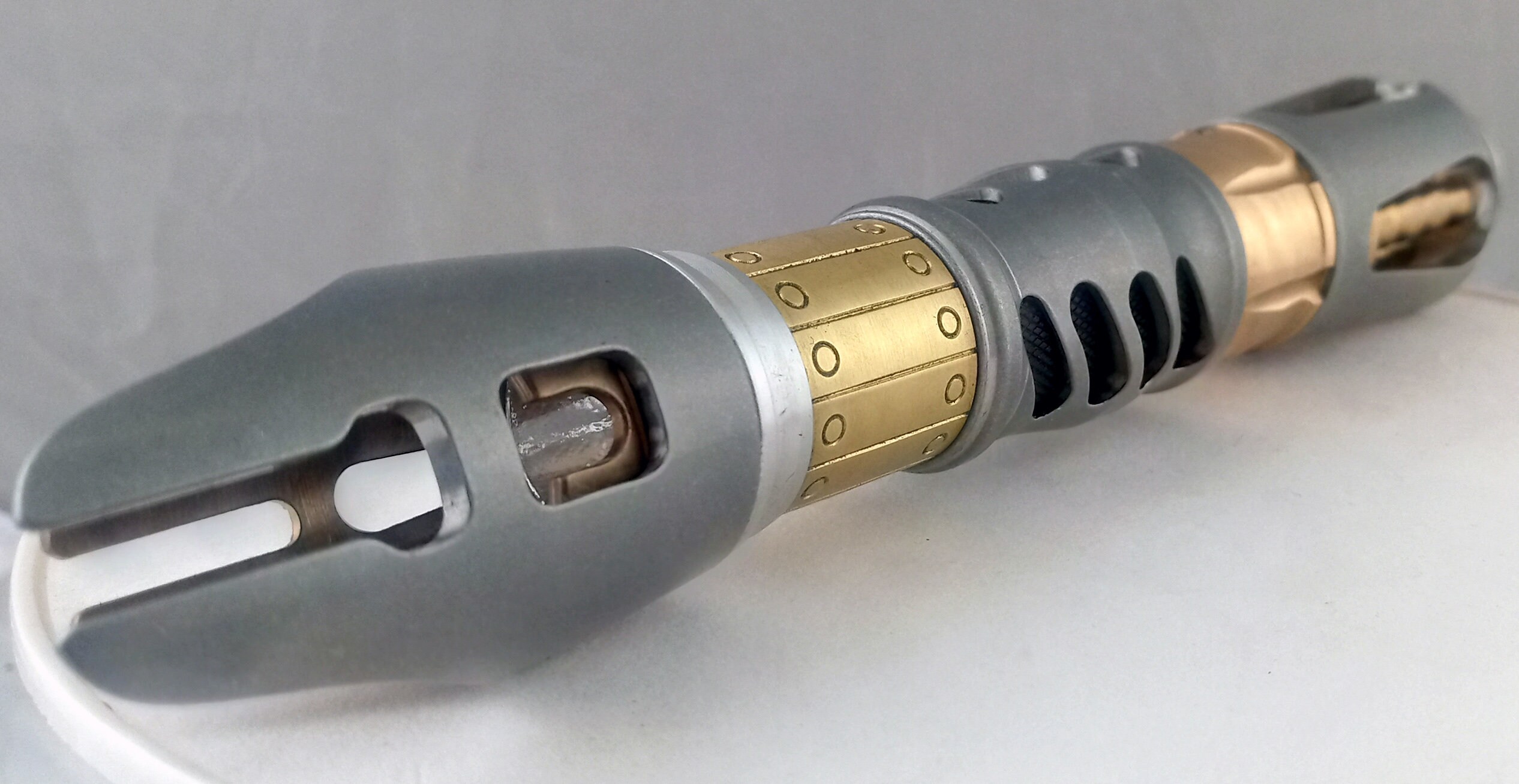 Steampunk nuclear Flashlight - Etsy