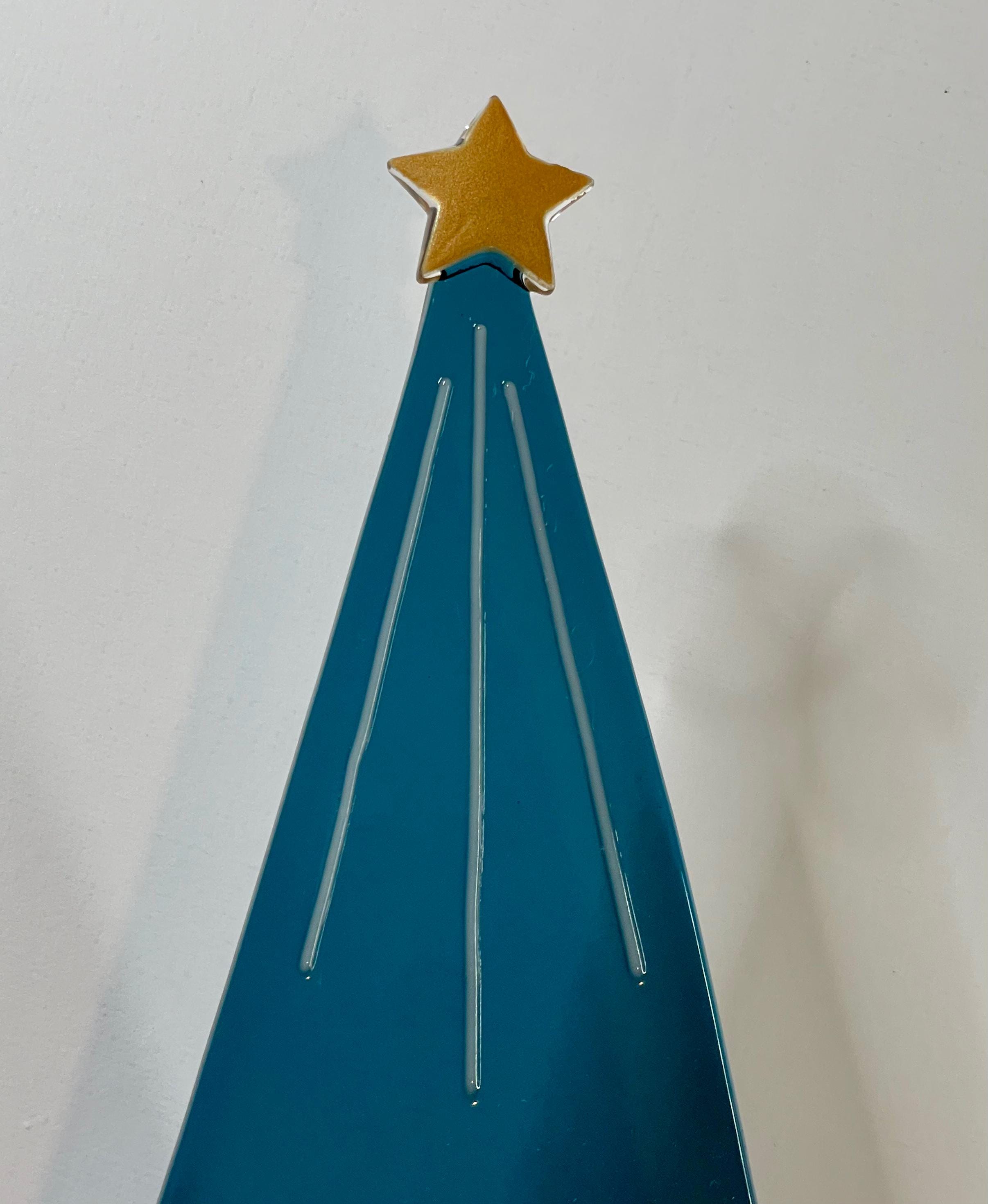 Fused Glass Baby Jesus Christmas Tree, Handmade Nativity Art - Etsy