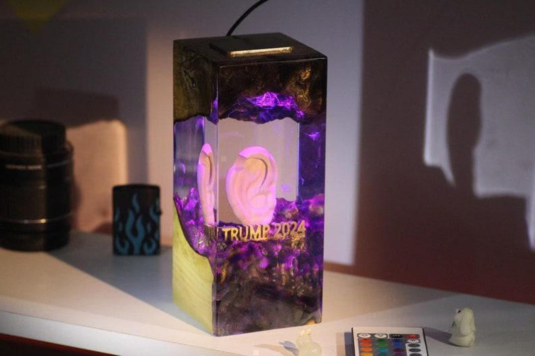 Trump's Ear, Iconic Moment of Resilience, Symbol of America, Inspired ...