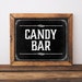 Candy Bar Sign. Printable Rustic Wedding Decor. Wedding Sweets Table ...