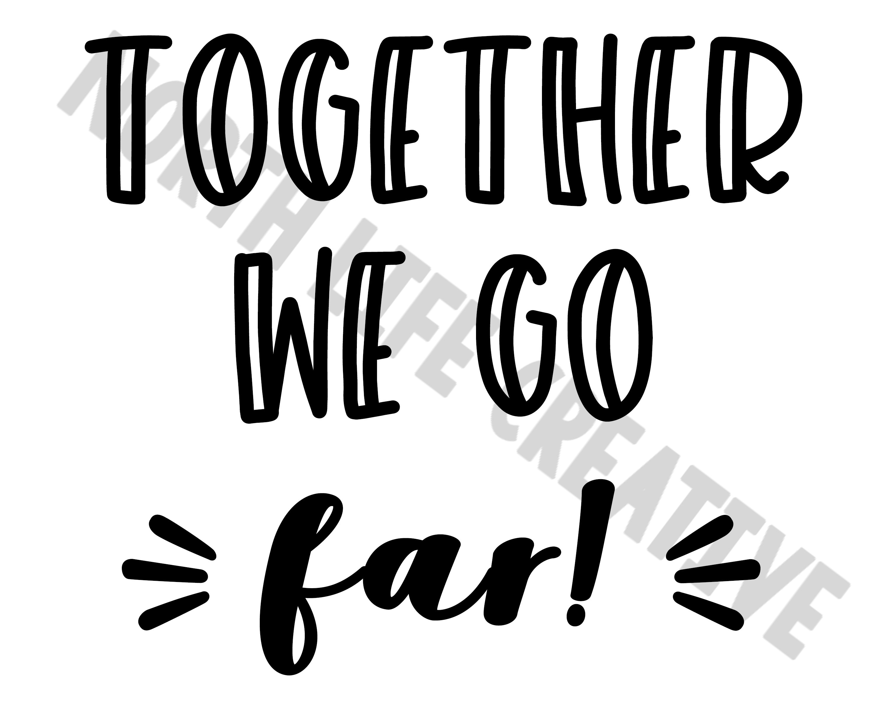 Together We Go Far Print John Foley Peloton Printable - Etsy