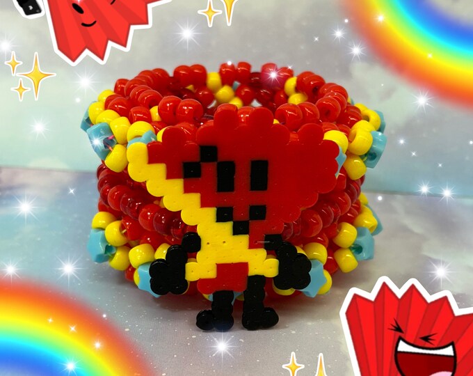 Fan Kandi Bracelet - Inanimate Insanity Rotating Cuff - Small - Etsy