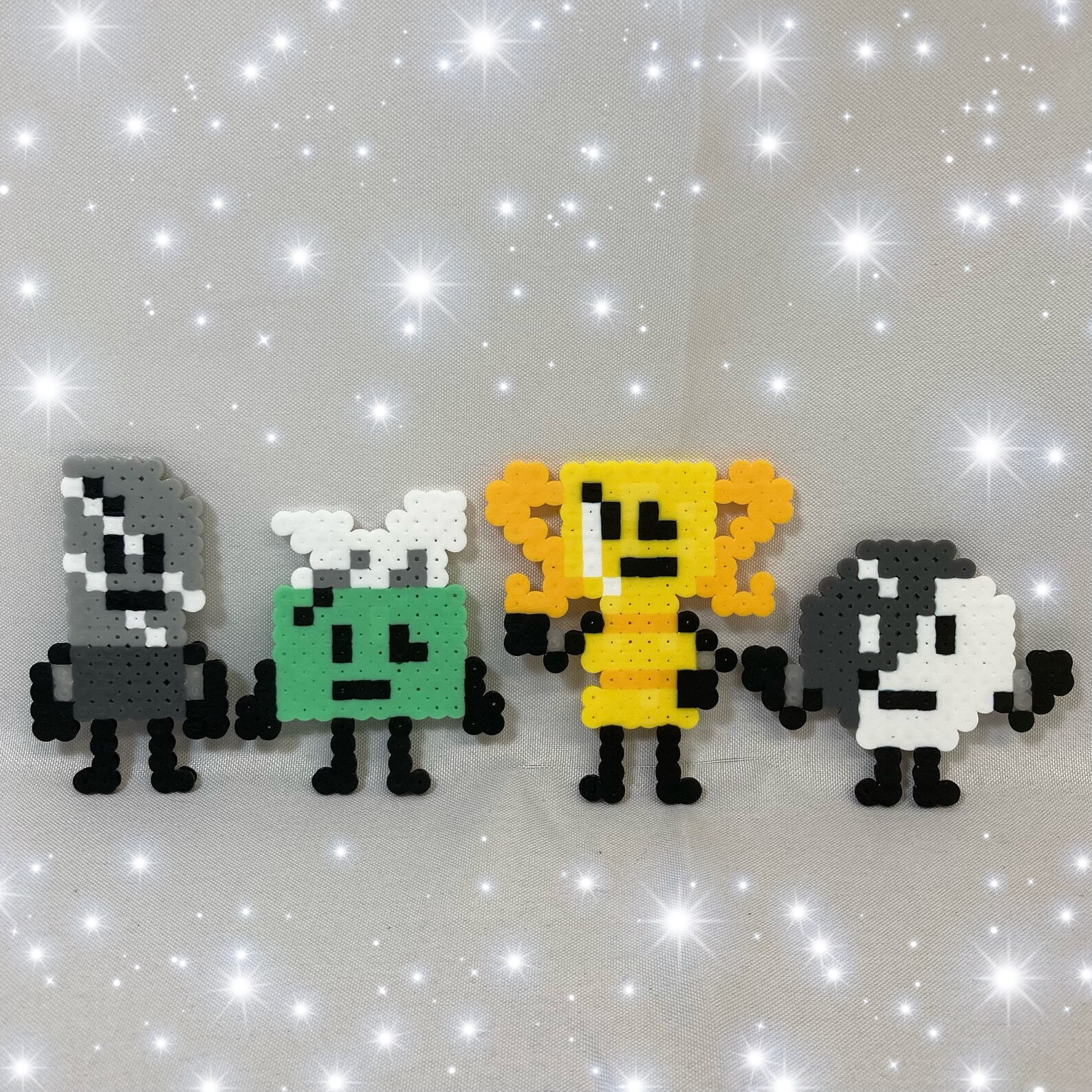 Inanimate Insanity Perler Bead Set Knife Tissues Trophy Yin-yang - Etsy