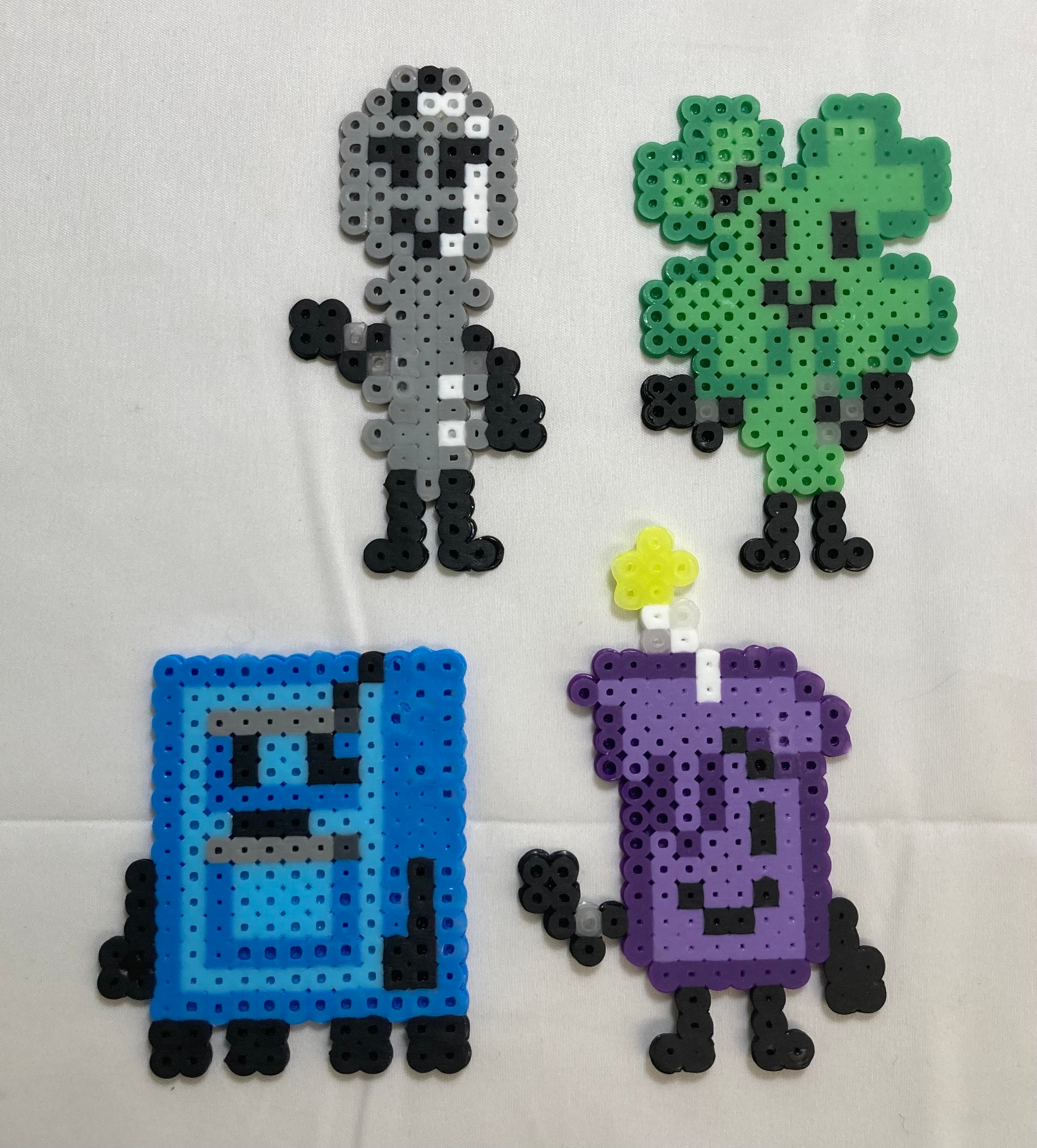 Inanimate Insanity Perler Bead Set Silver Spoon Clover Cabby - Etsy