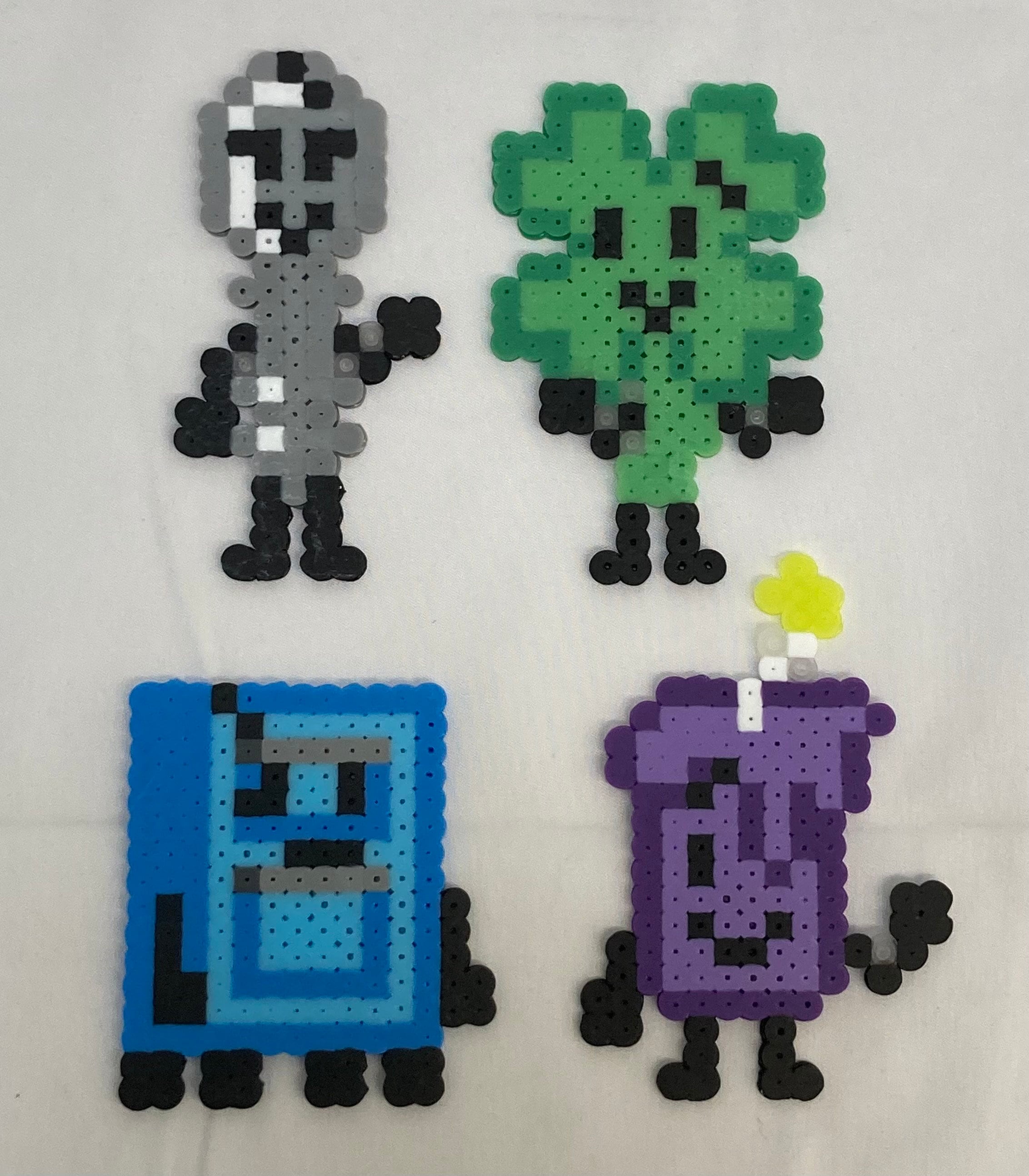 Inanimate Insanity Perler Bead Set Silver Spoon Clover Cabby - Etsy