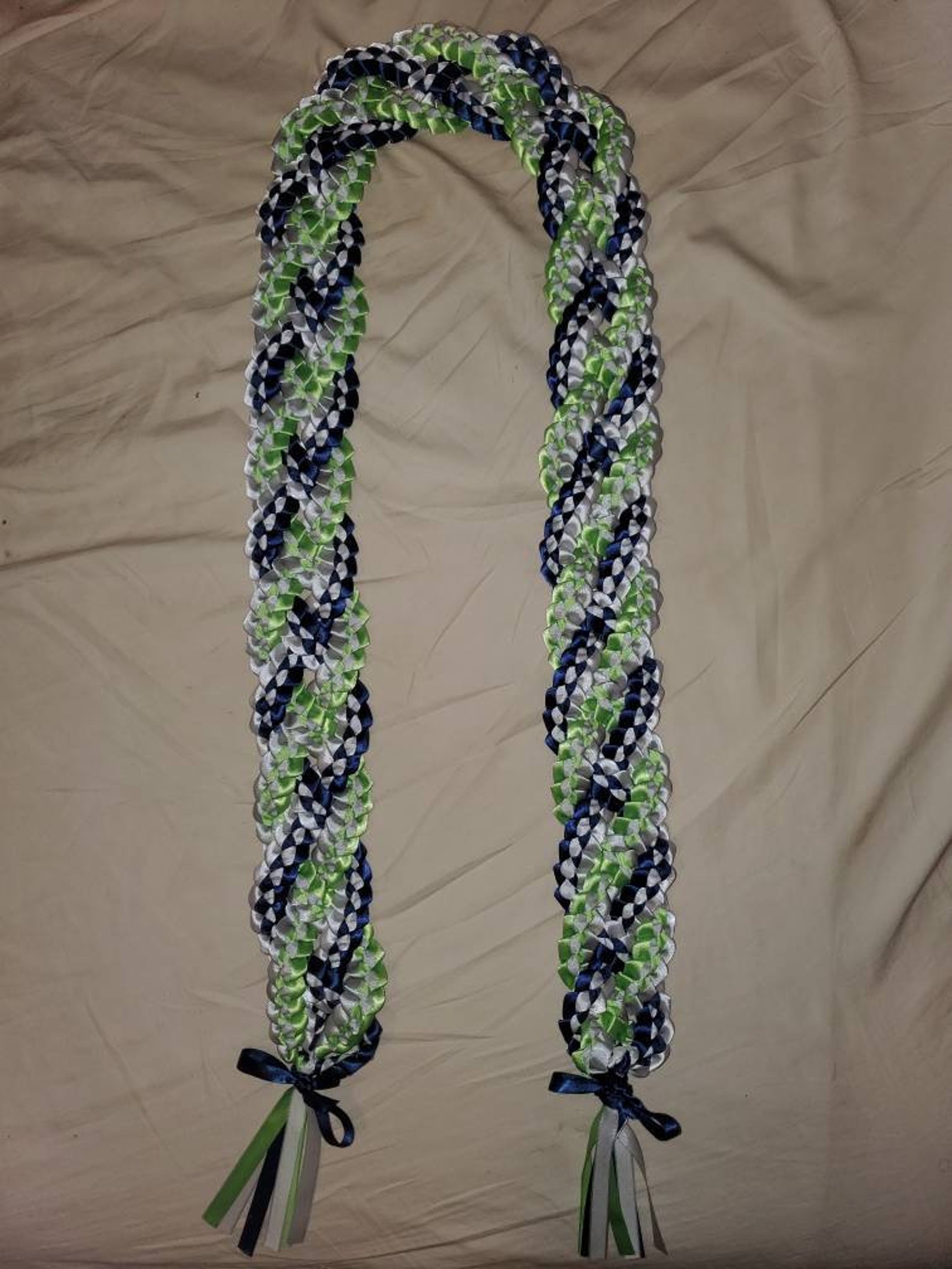 OPEN 5ft 4 Strand Weave Open Ribbon Lei - Etsy
