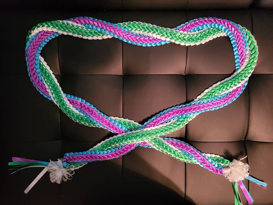 OPEN LEI 5ft Twisted Double Weave Lei - Etsy