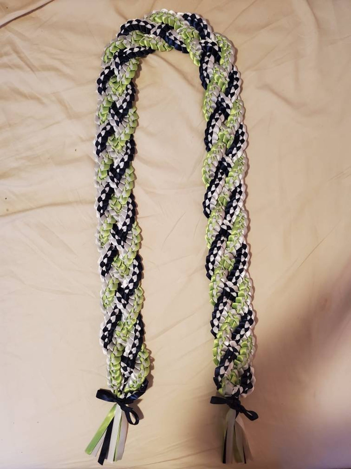 OPEN 5ft 4 Strand Weave Open Ribbon Lei - Etsy