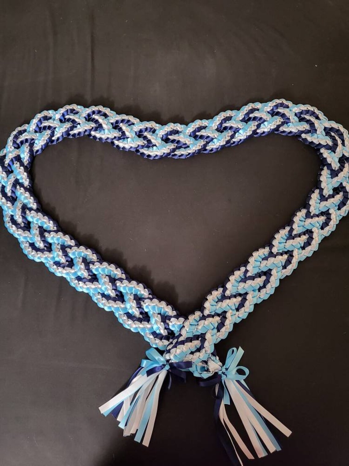 OPEN 5ft 4 Strand Weave Open Ribbon Lei - Etsy