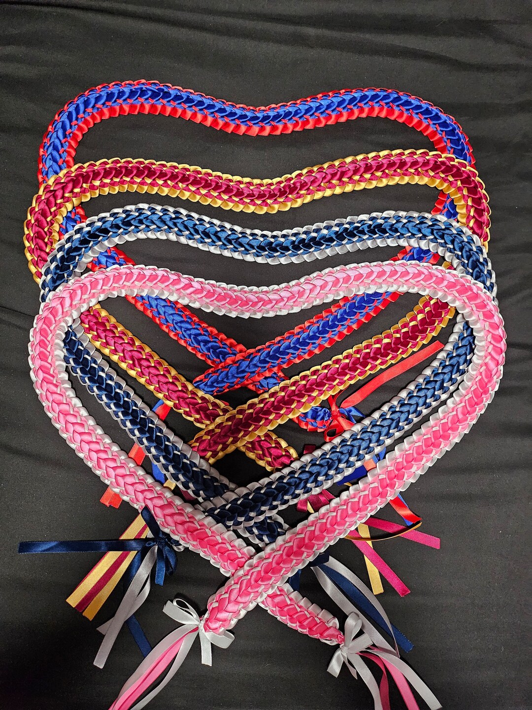 OPEN 50in 2-4 Color Double Weave Lei - Etsy