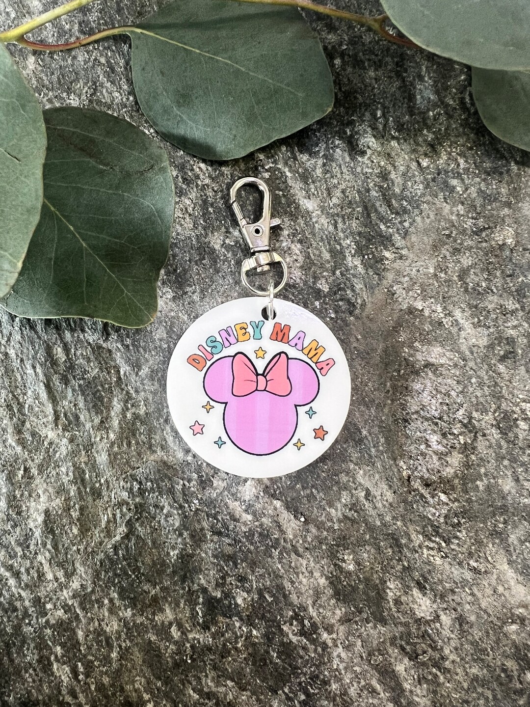 Custom Acrylic Disney Mama Keychains, Disney Inspired, Wife Gift, Bag ...