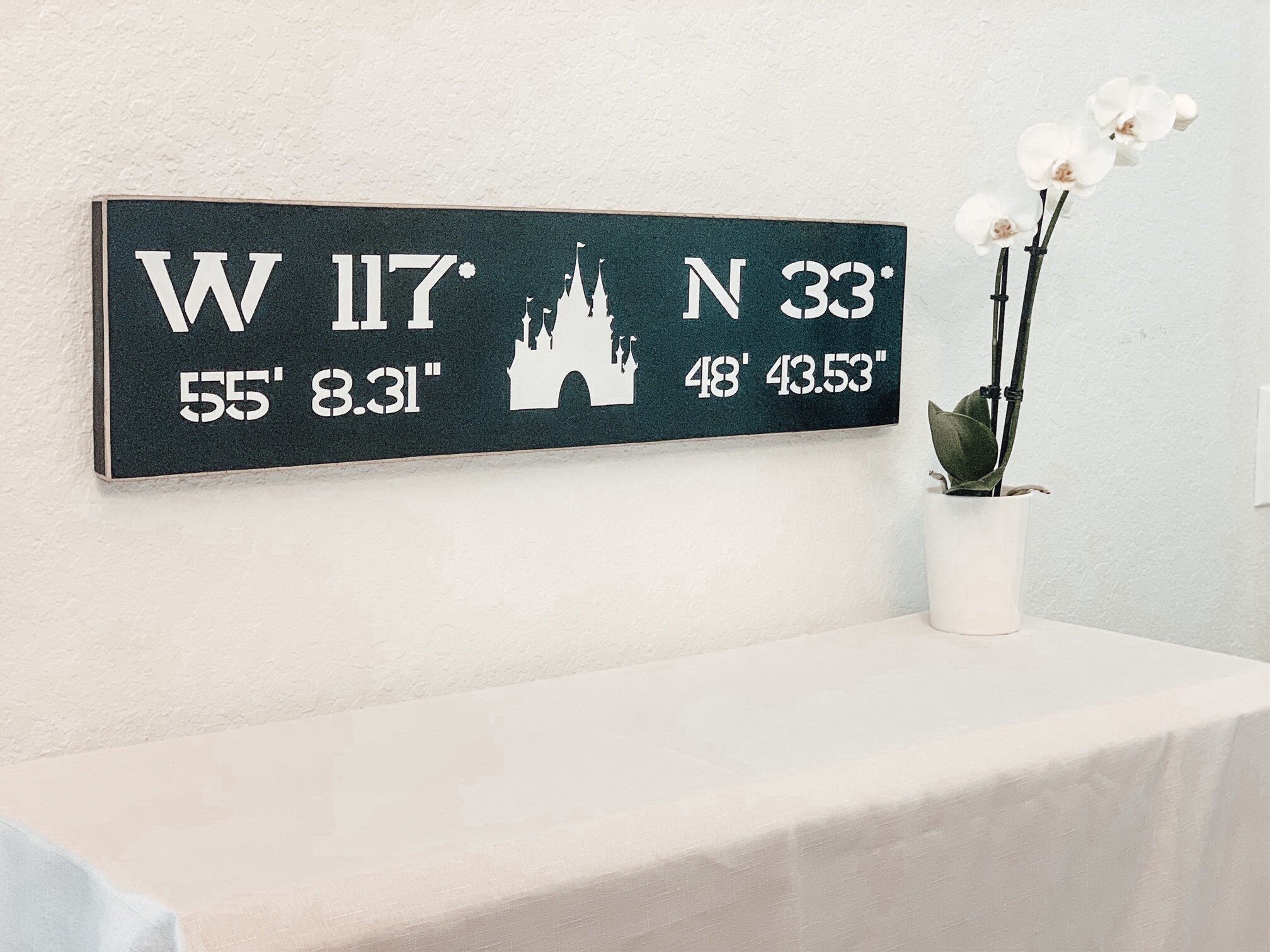 Custom GPS Coordinates Wooden Sign, Personalized Gift, Custom Home ...