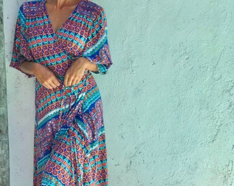 Beach Wrap Dress - Etsy
