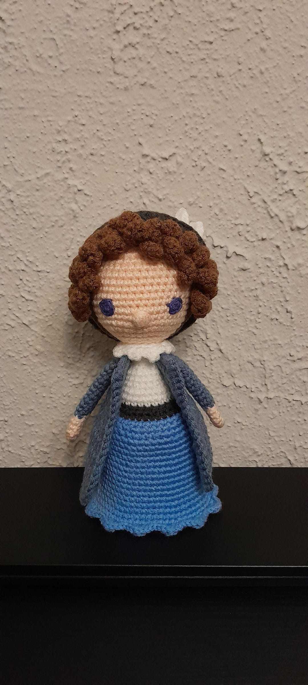 Crocheted Emmeline Pankhurst Doll - Etsy