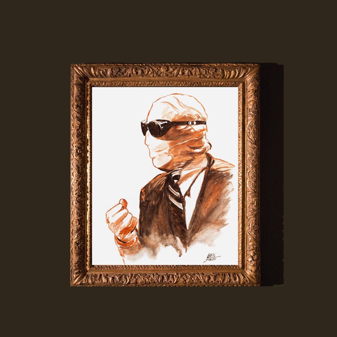 Invisible Man Print, Prints, Digital Prints, Watercolor, Wall Art, Home ...