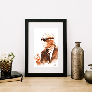 Invisible Man Print, Prints, Digital Prints, Watercolor, Wall Art, Home ...