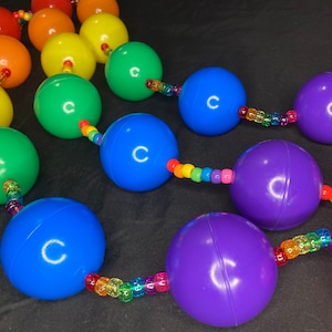 Ball Pit Chain | LGBTQ Flags | Rave Aesthetic | Pride | Kandi - Etsy