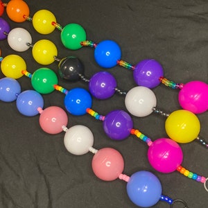 Ball Pit Chain LGBTQ Flags Rave Aesthetic Pride Kandi - Etsy