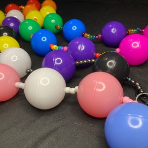 Ball Pit Chain | LGBTQ Flags | Rave Aesthetic | Pride | Kandi - Etsy