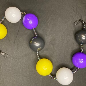 Ball Pit Chain | LGBTQ Flags | Rave Aesthetic | Pride | Kandi - Etsy