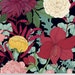 Whimsical Red Floral Wallpaper Vintage Field Flower Funky - Etsy