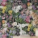 Summerfield Flower Dark Art Wallpaper for Cottagecore Decor - Etsy