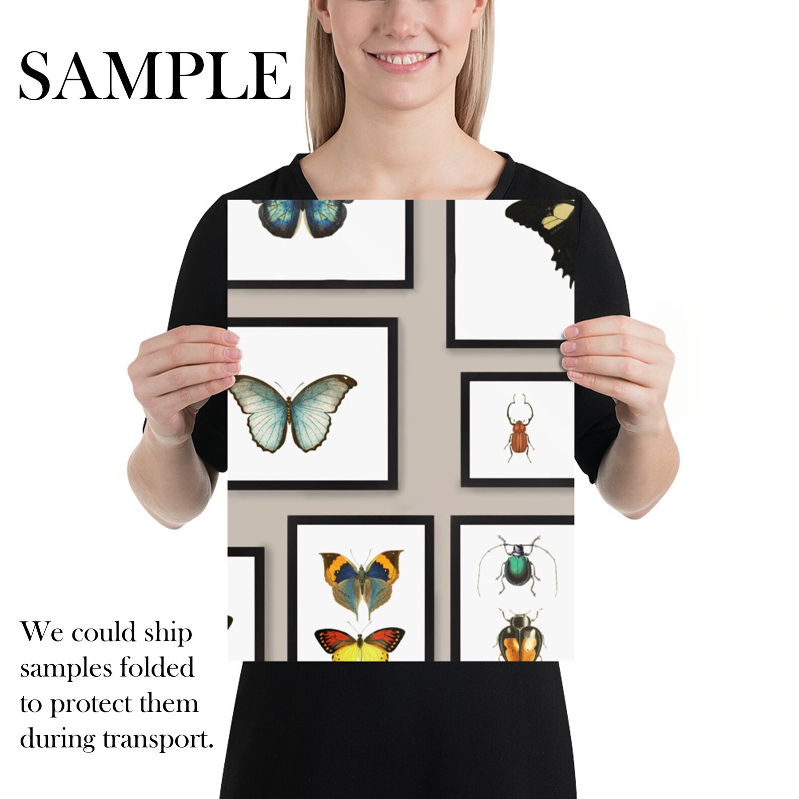 Custom Sample Request of Wallpaper for Unique Home Decor Your - Etsy