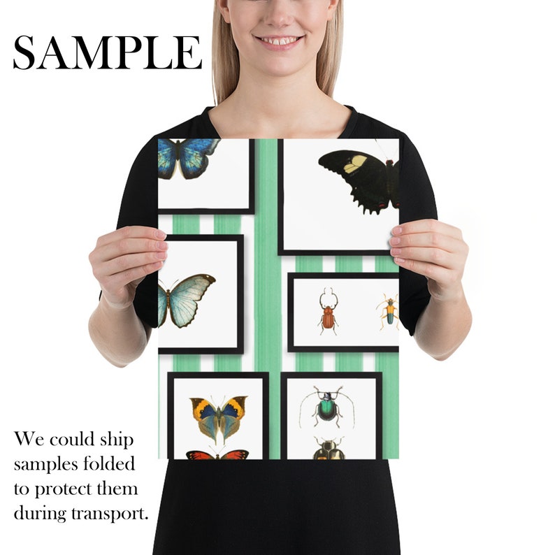 Custom Sample Request of Wallpaper for Unique Home Decor Your - Etsy