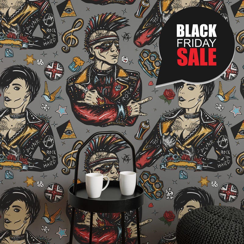 Punk Rock Art - Etsy