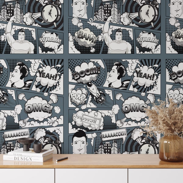 Comics Collage - Etsy