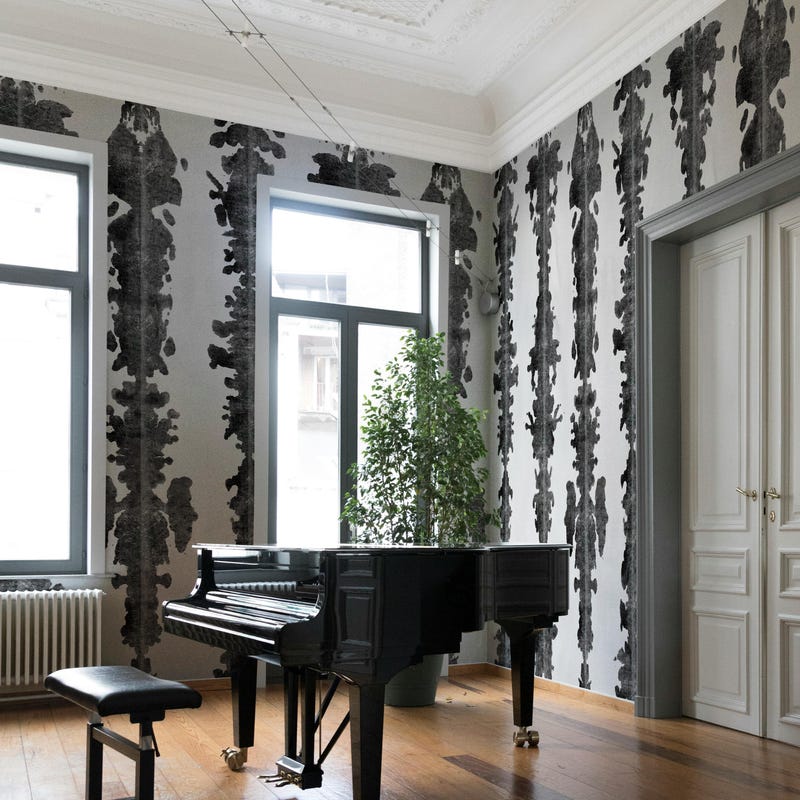 Inkblot Wallpaper - Etsy