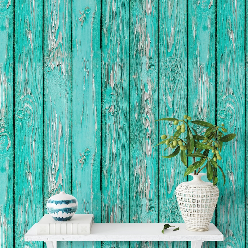 Distressed Wallpaper - Etsy