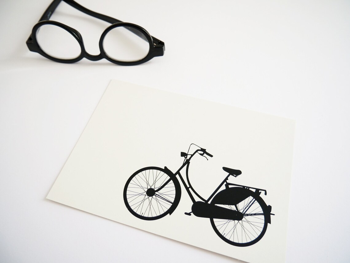 Dutch Bike Map - Etsy