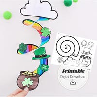 St. Patrick's Day Craft Project for Kids | Celtic Knots Paper Art ...