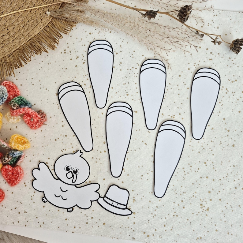 Build a Turkey Craft Printable | Thanksgiving Kids Activity, DIY Paper ...