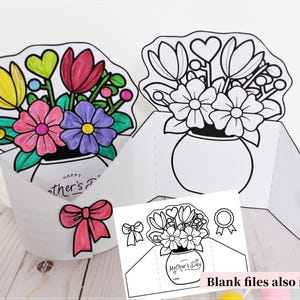 Mother's Day Bible Verse Card Printable Coloring Sunday School Foldable ...