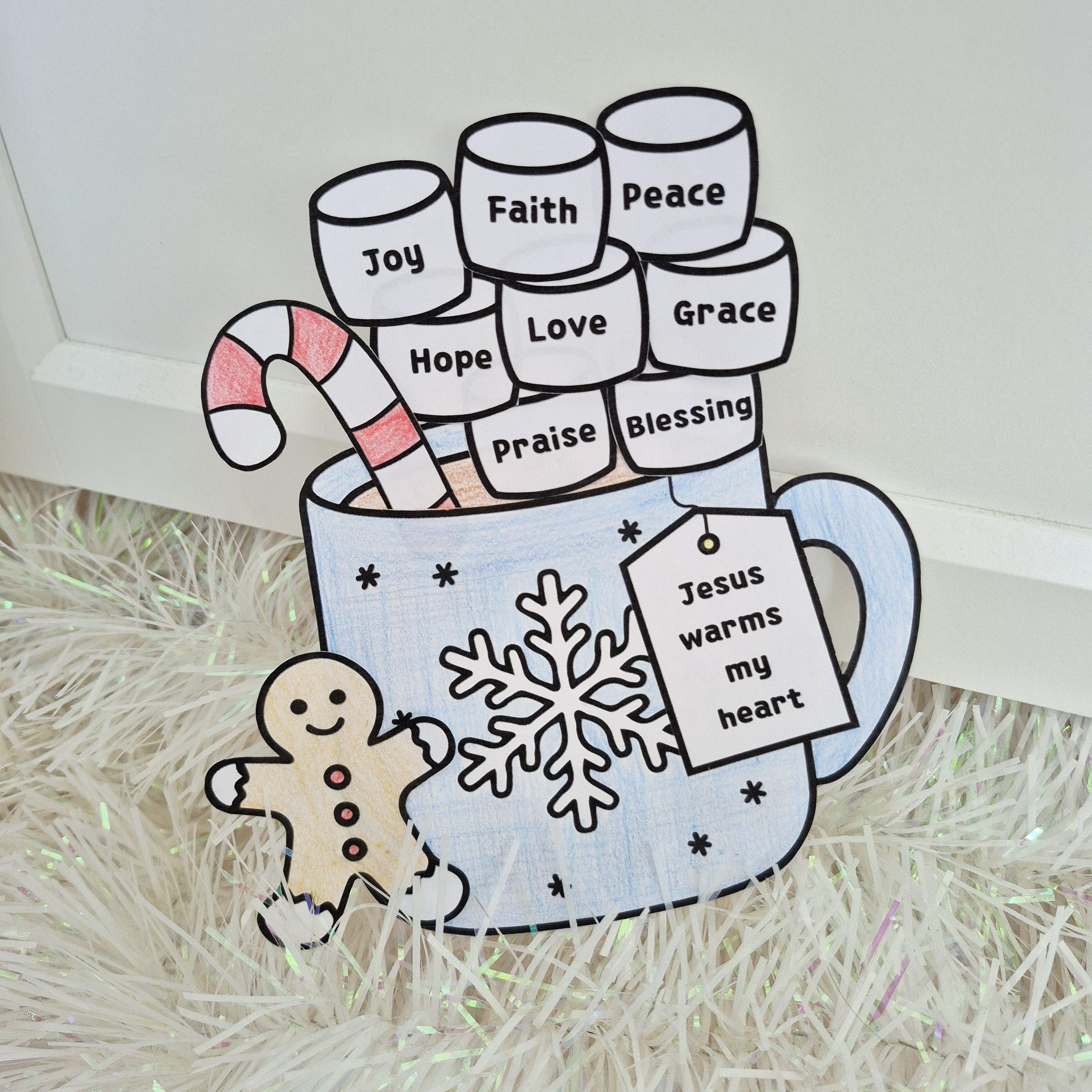 Christian Winter Bible Mug Craft for Kids | Jesus Warms My Heart ...