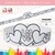 Valentine's Day Heart Mobile Craft LOVE and Wings Printable Craft for ...
