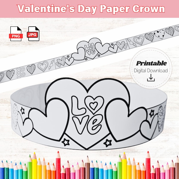 Valentines Headband - Etsy