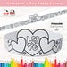 Valentine's Day Crown Printable Valentines Kids Craft Activity, Love ...