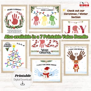 Christmas Tree Lights Handprint Craft | December Art Activity for Kids ...