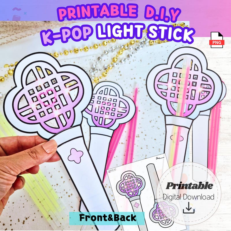 Huntrix Lightsticks - Etsy