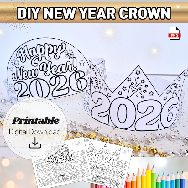 2026 Paper Crown - Etsy