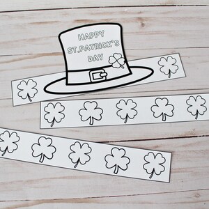 St Patrick's Day Printable Bundle Activity Worksheets Leprechaun, Lucky ...